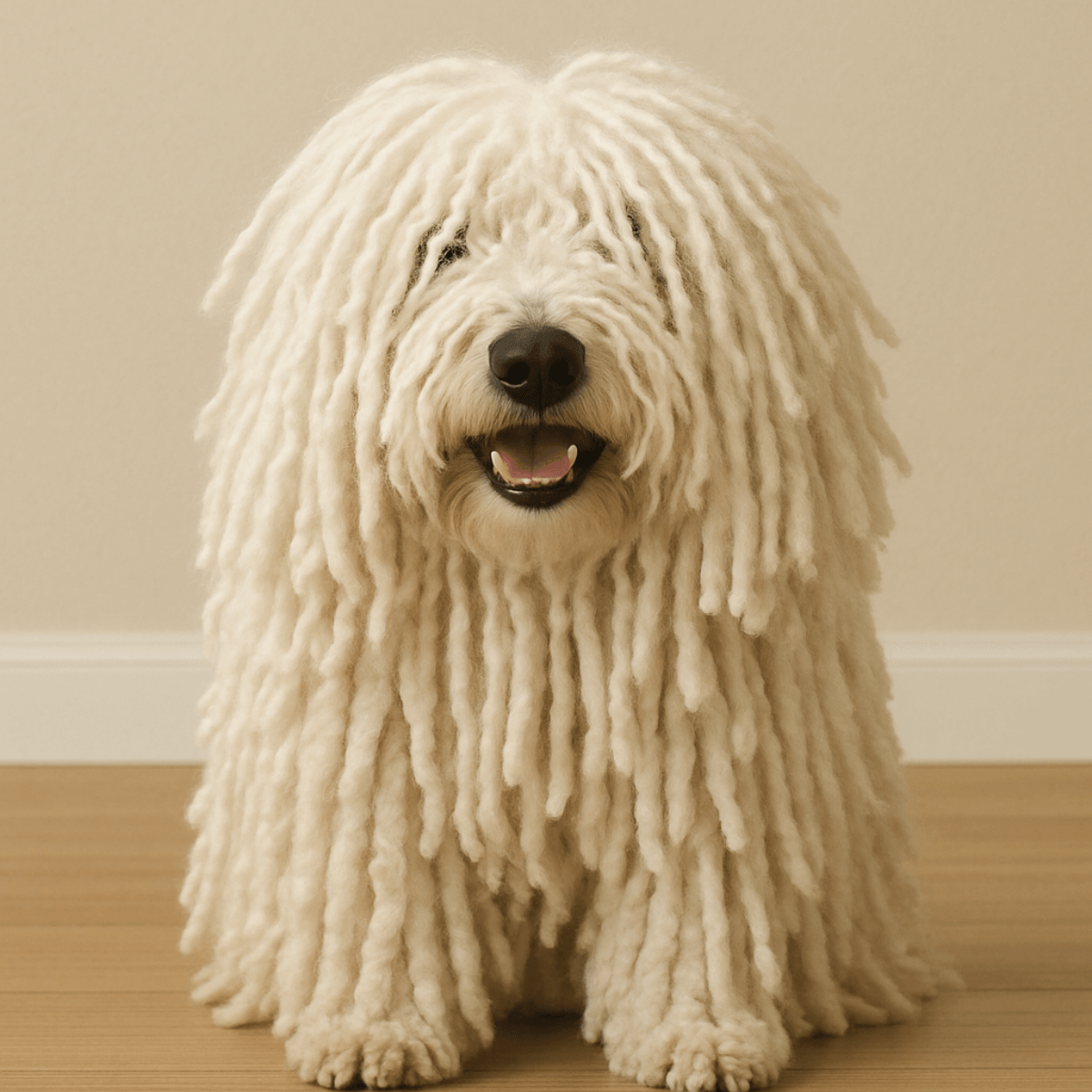 Puli, a dog breed with dreadlocks: characteristics, care and ...